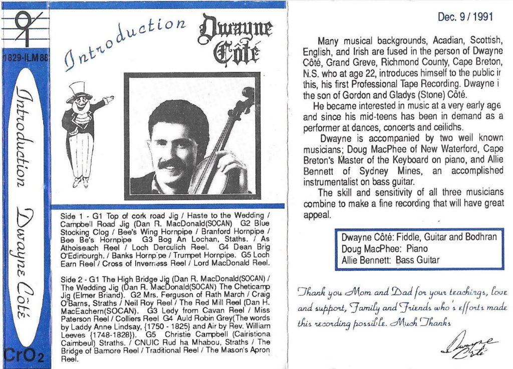 Introduction Digital (+Bonus Track) – Dwayne Cote